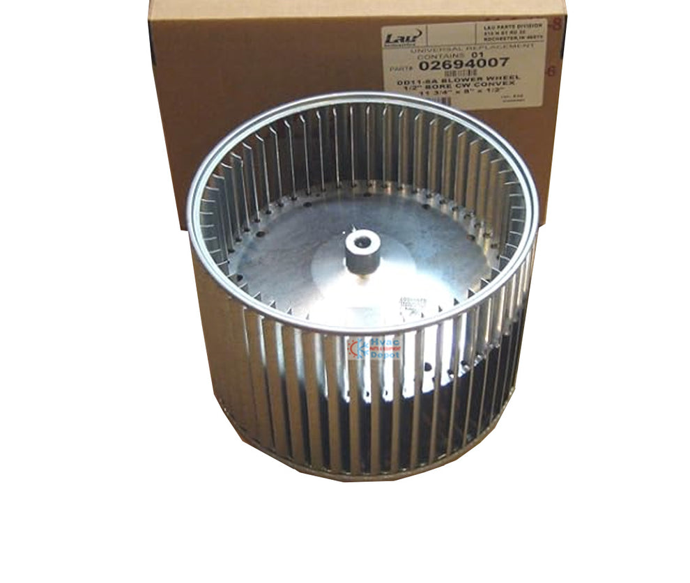 Goodman D6723310S Blower Wheel | 10" D x 6" W | 1/2 Inch Bore | OEM Bl ...