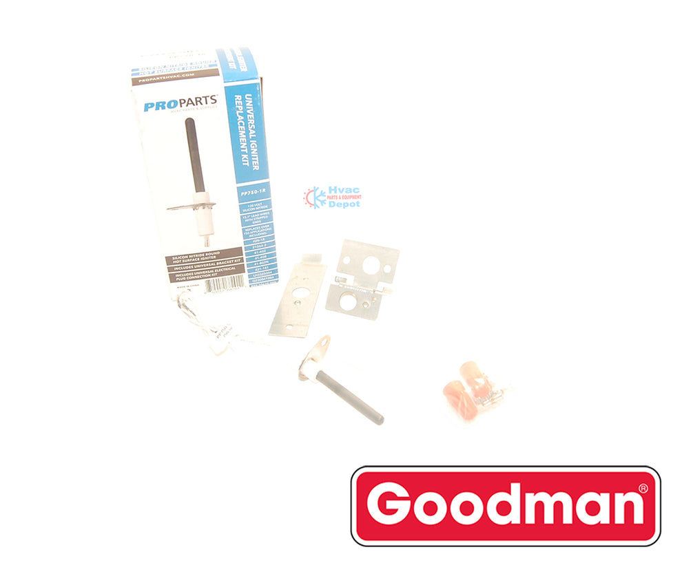 Goodman PP750-1R Silicon Nitride Round Igniter Kit – Genuine OEM Unive ...