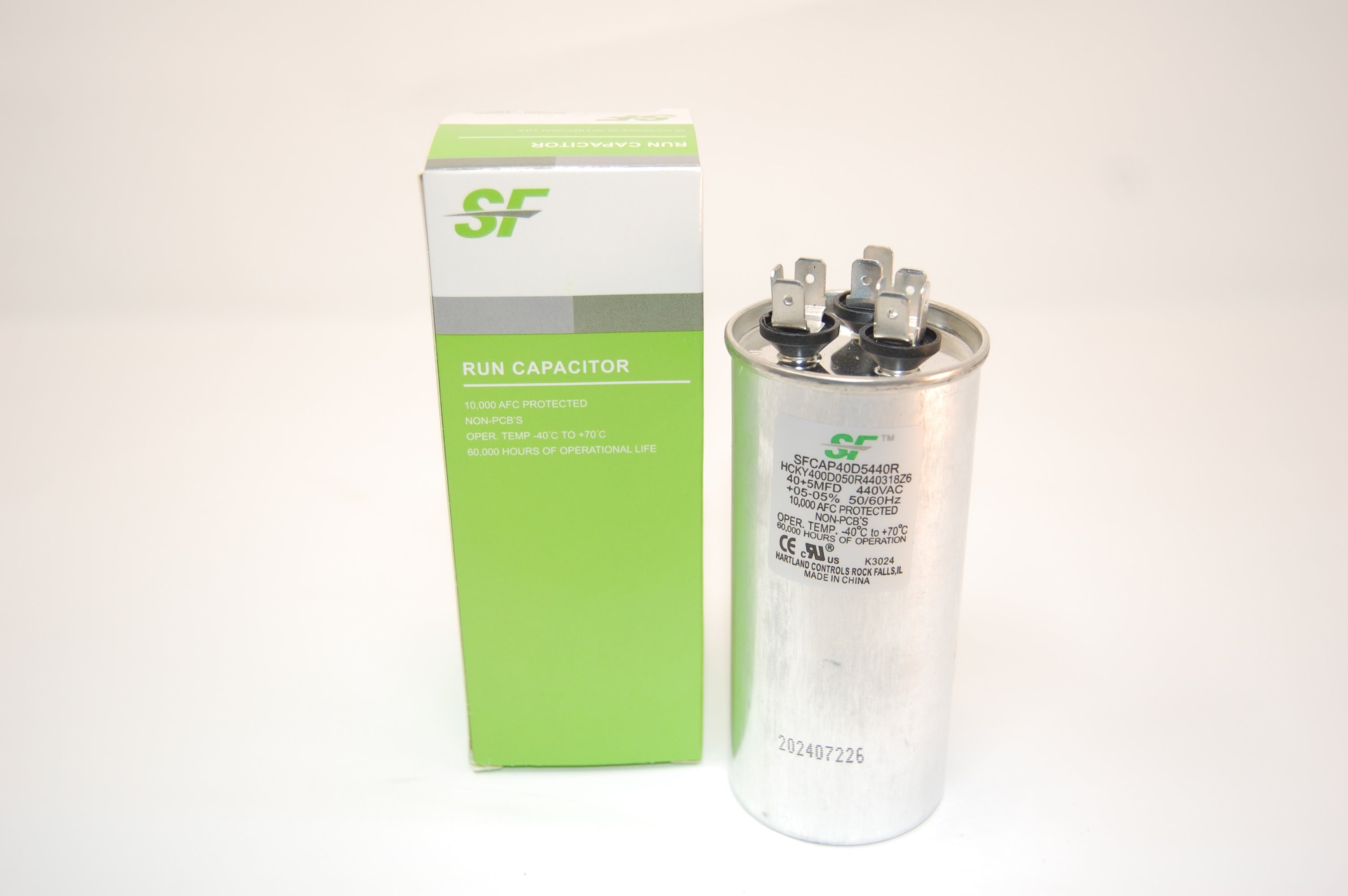 Trane SFCAP30D5440R Dual Run Capacitor 30/5 MFD 440V Round – HVAC Parts ...