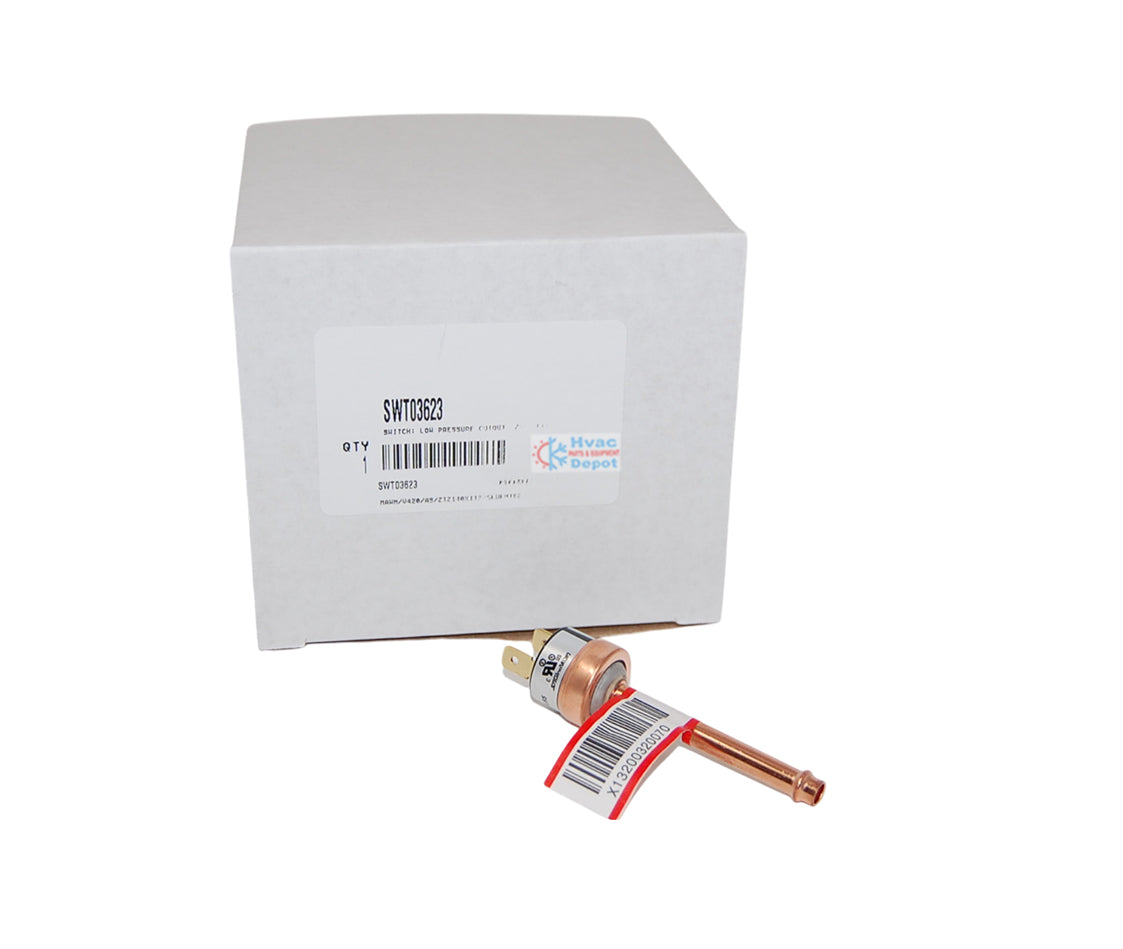 Trane SWT03623 Switch - Low Pressure Cutout, 250 Open | Refrigerant ...